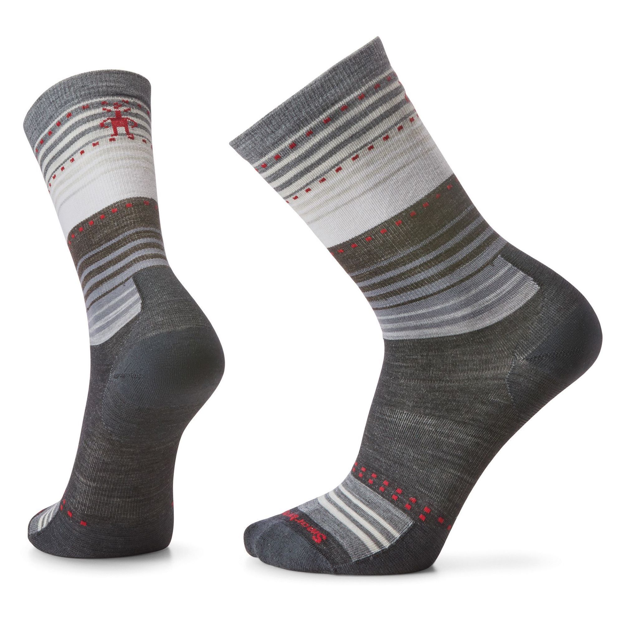 Smartwool Stitch Stripe Crew Socks - Mountain Factor